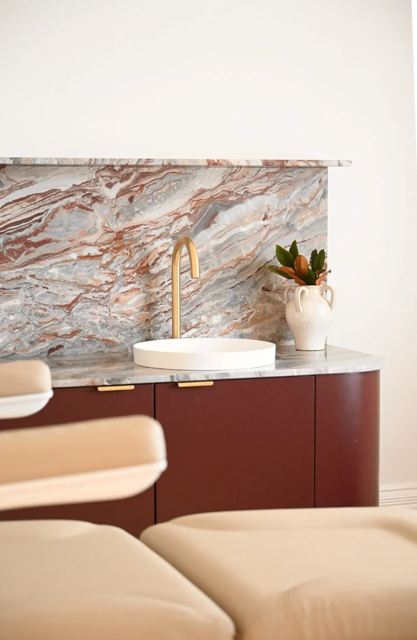 Arabescato Rosso | Marble | United Stone Melbourne®