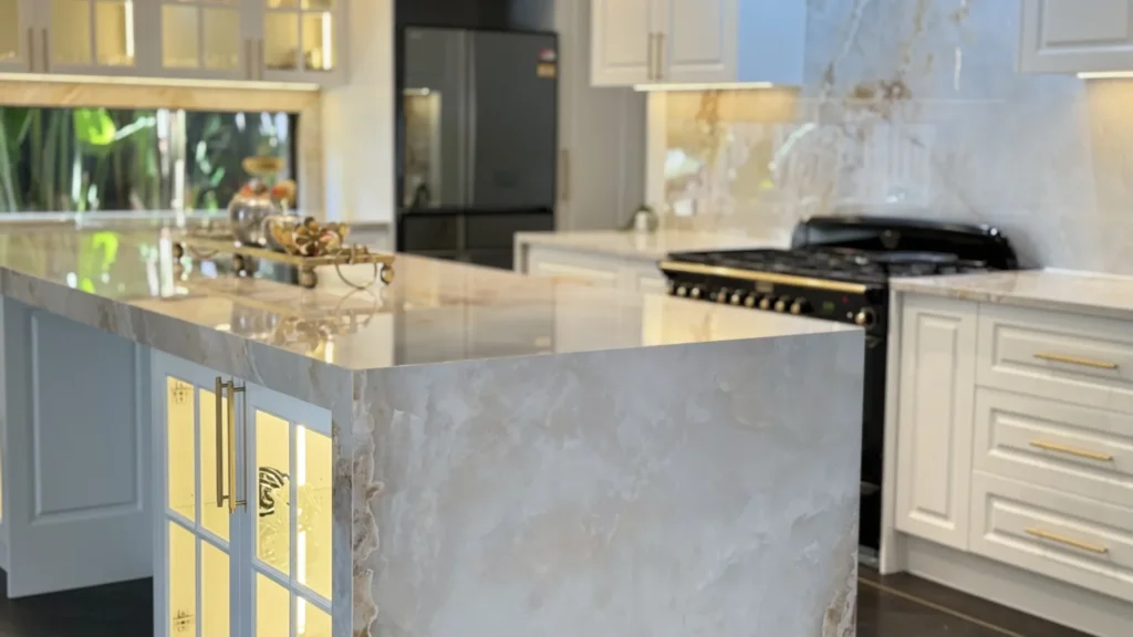 Marble Kitchen Benchtops | Supplied & Installed in Melbourne